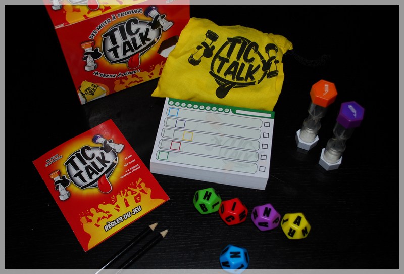 Mercredi Jeux ! ♤ J'ai testé pour vous Tic Talk - Carnet des geekeries