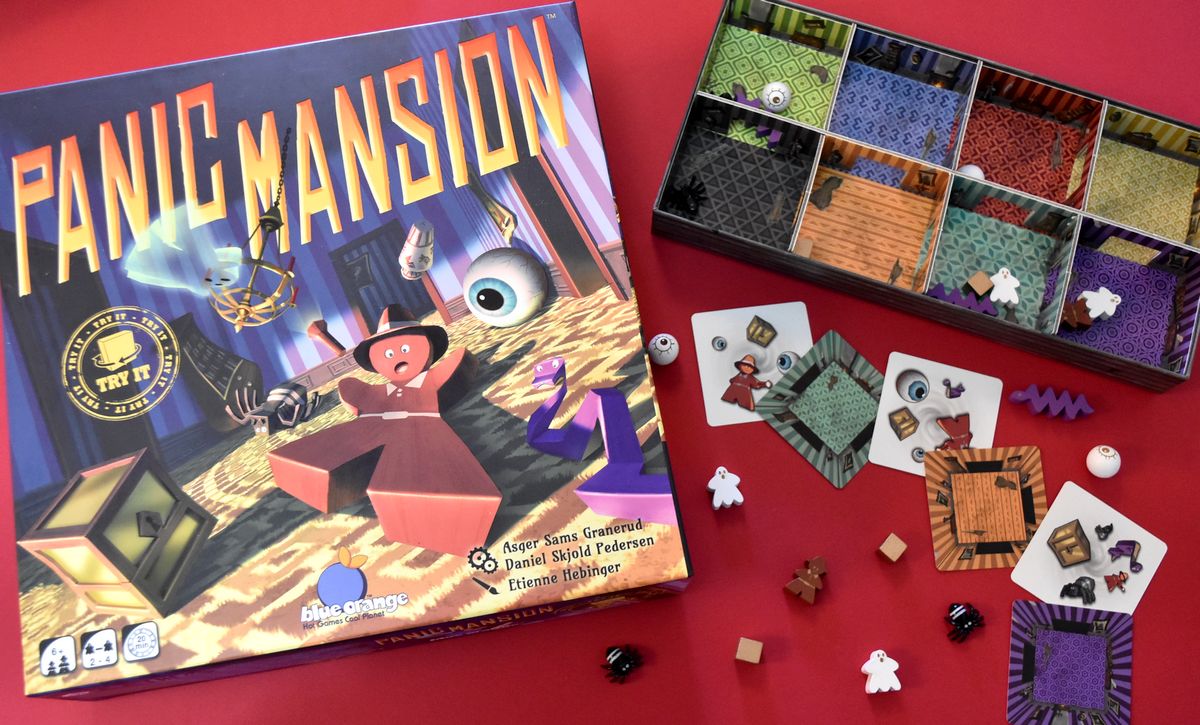 [J2S] Panic Mansion - Blue Orange - Carnet des geekeries