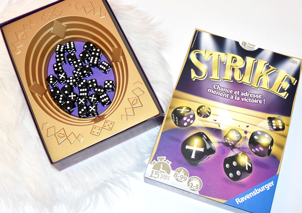 [J2S] Strike - Ravensburger - Carnet des geekeries
