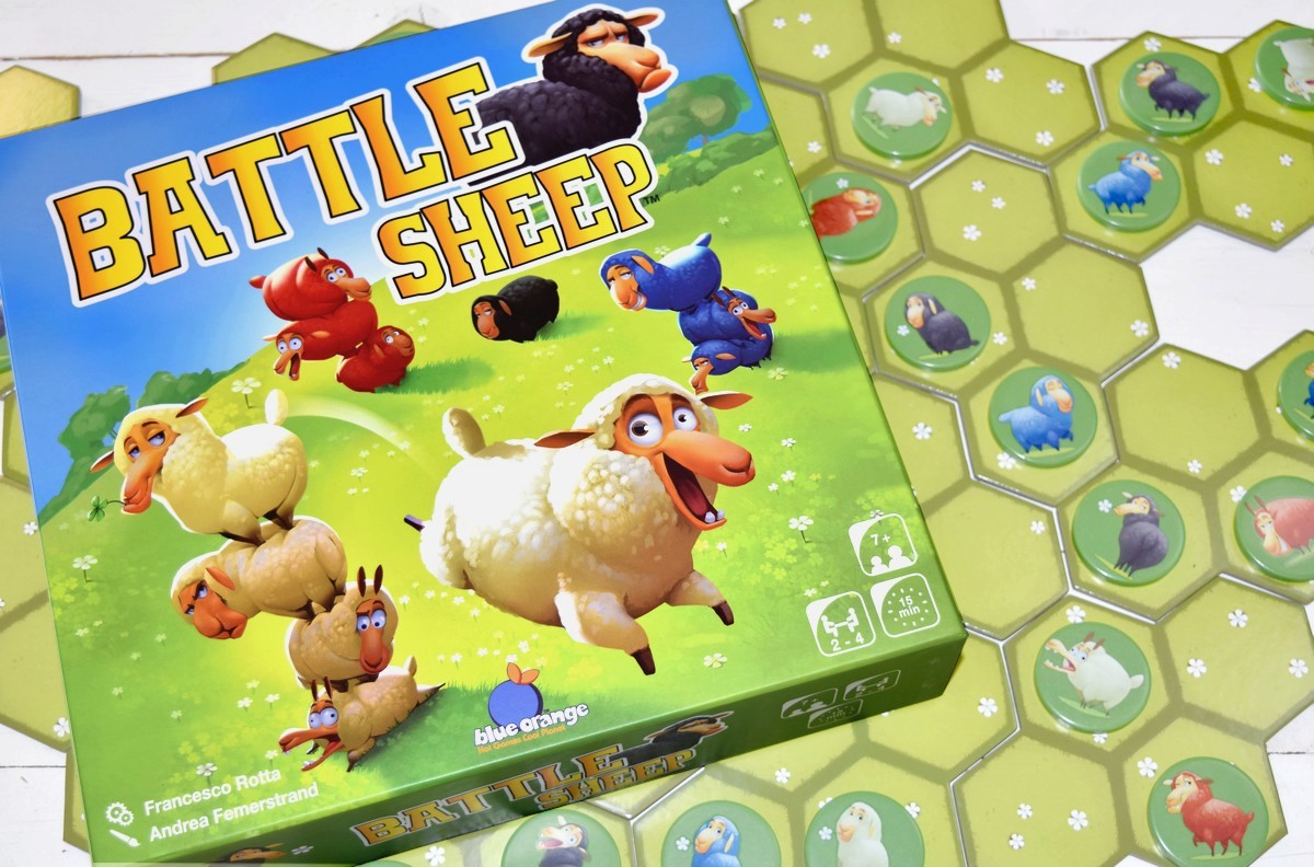 [J2S] Battle Sheep - Blue Orange - Carnet des geekeries