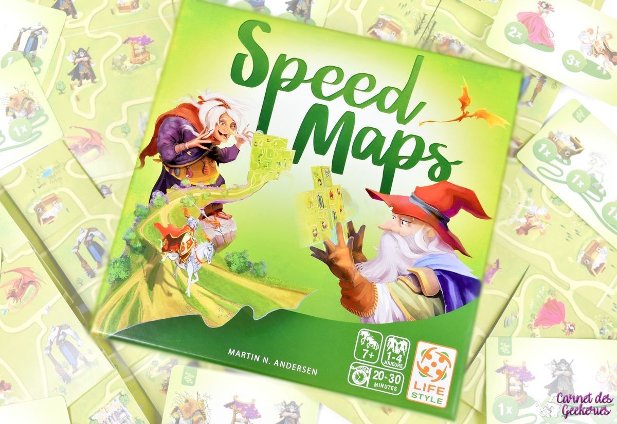 [J2S] Speed Maps - Lifestyle Boardgames - Carnet des geekeries