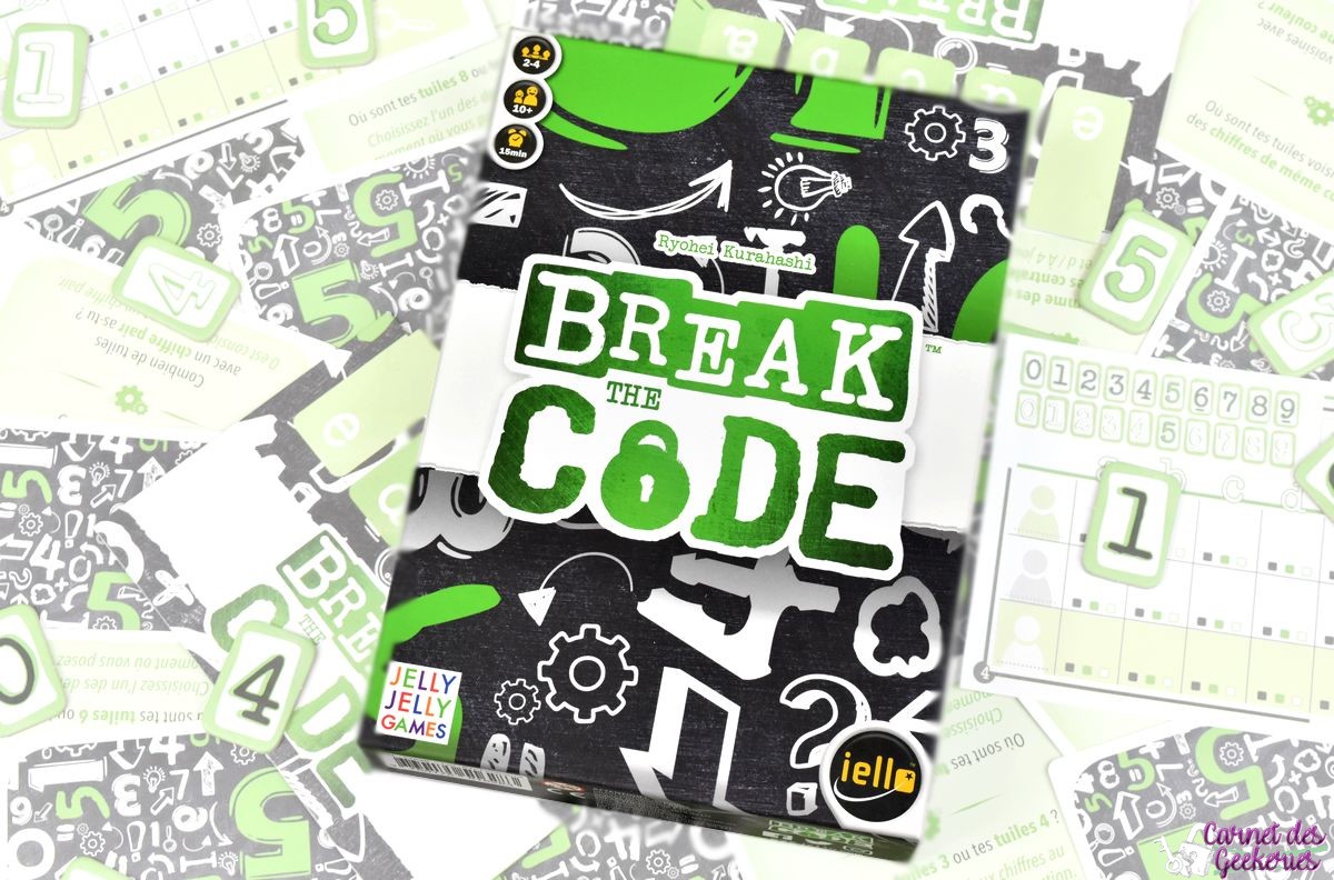 Break the Code - Test et Avis - Iello - Carnet des geekeries