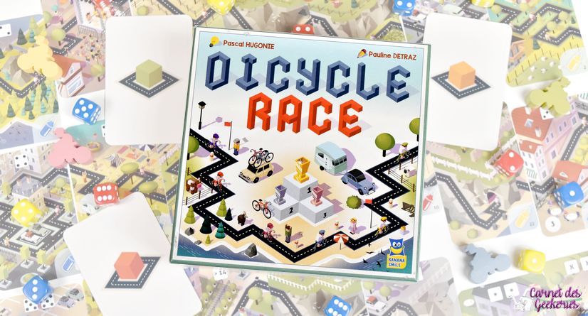 Dicycle Race - Test et Avis - Banana Smile - Carnet des geekeries