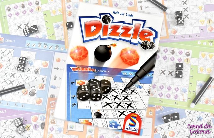 Dizzle - Test et Avis - Schmidt Spiele - Carnet des geekeries