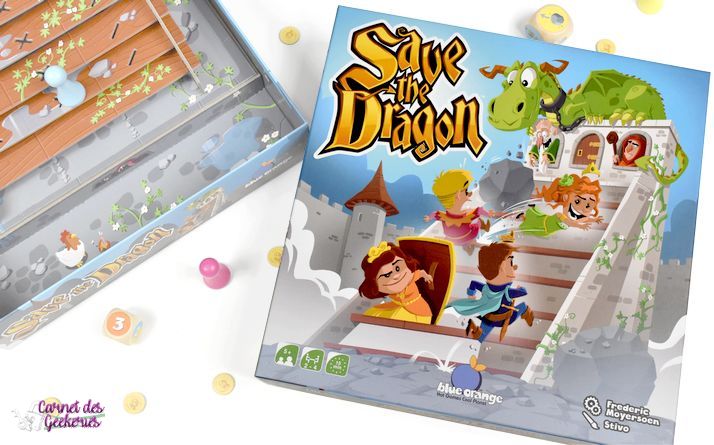 Save the Dragon - Test et Avis - Blue Orange - Carnet des geekeries