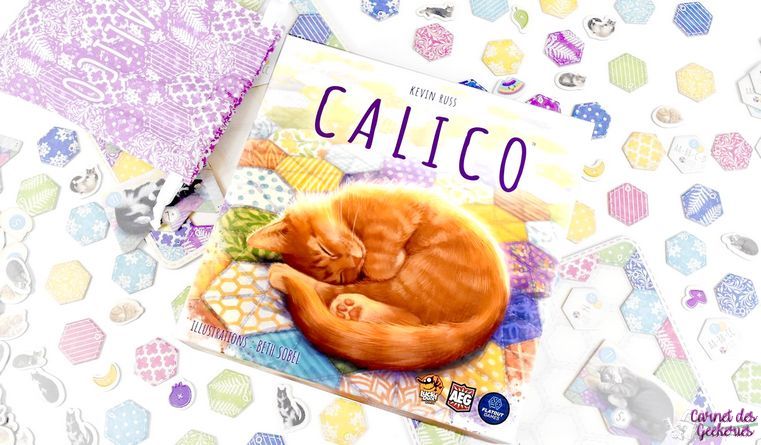 Calico - Test et Avis - Lucky Duck Games - Carnet des geekeries