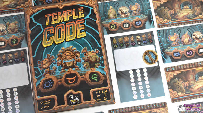 Temple Code - Avis - Bankiiiz Editions - Carnet des geekeries